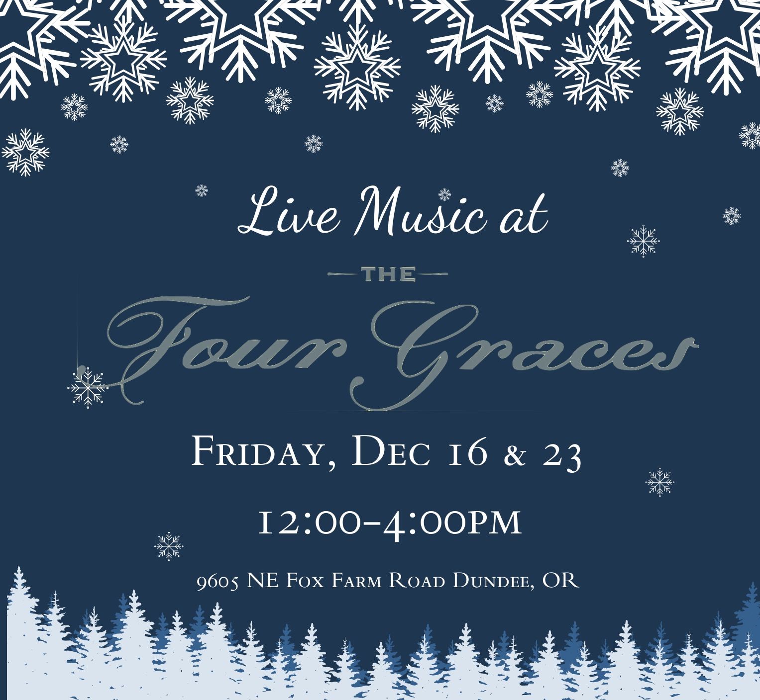 Winter Live Music - The Four Graces